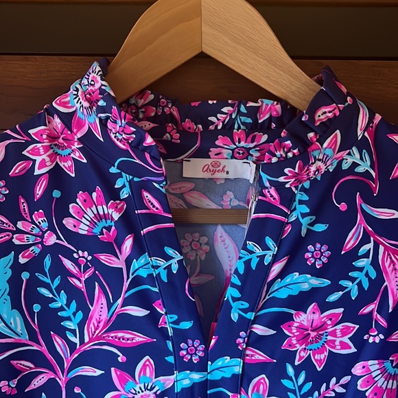 Aryeh | Dresses | Womens Aryeh Laison Sleevless Tiered Dress Nwt Upf 5 ...